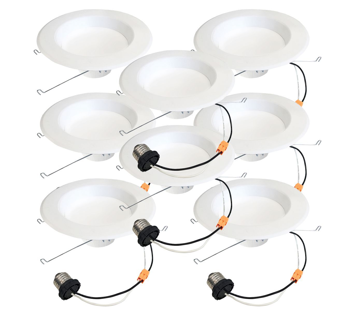 Bulbrite 14W 3000K 5/6" LED Recessed Downlight 8PK - QVC.com