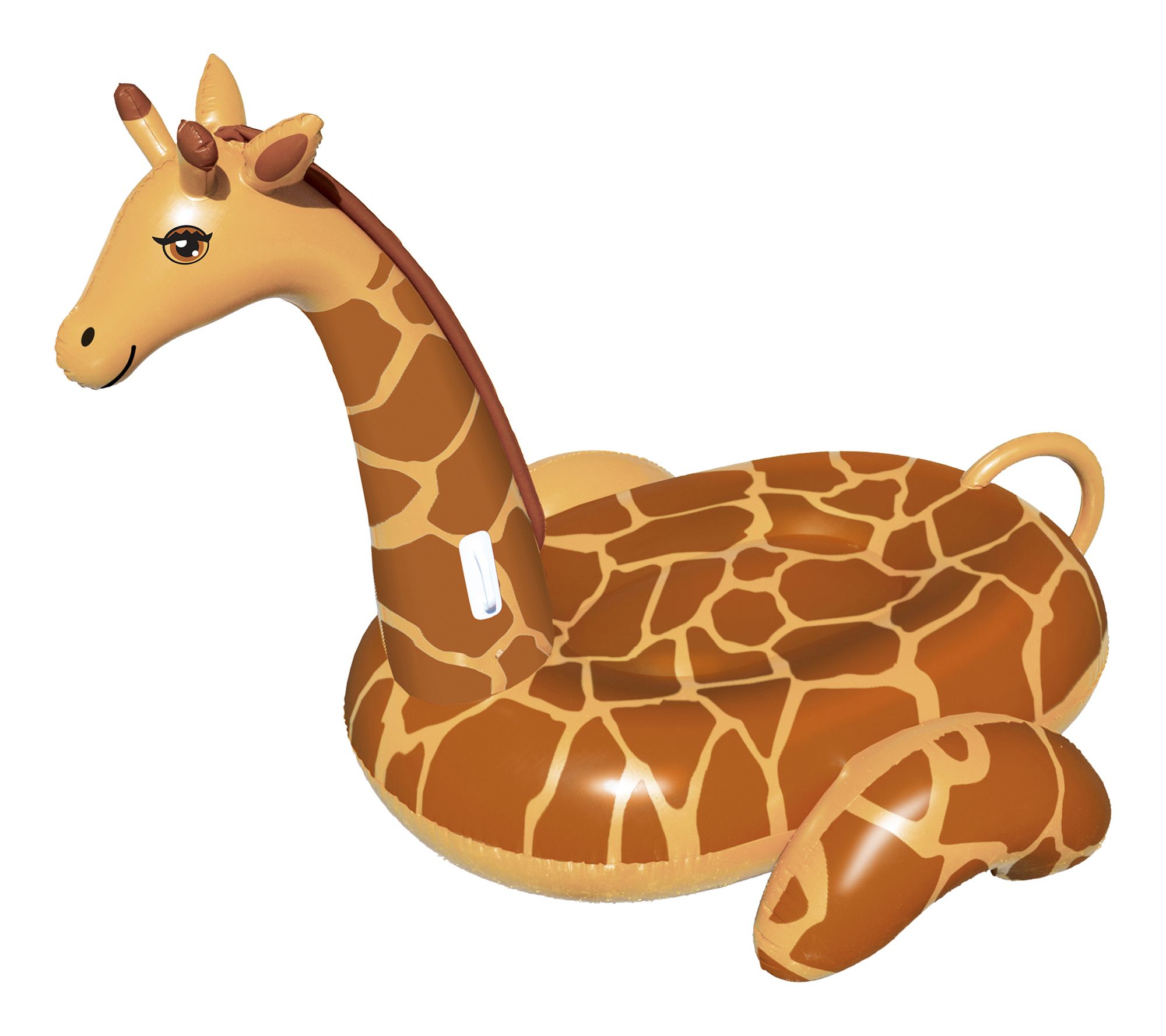 Swim Central 96" Giant Giraffe Swimming Pool Ride-On Lounger - QVC.com