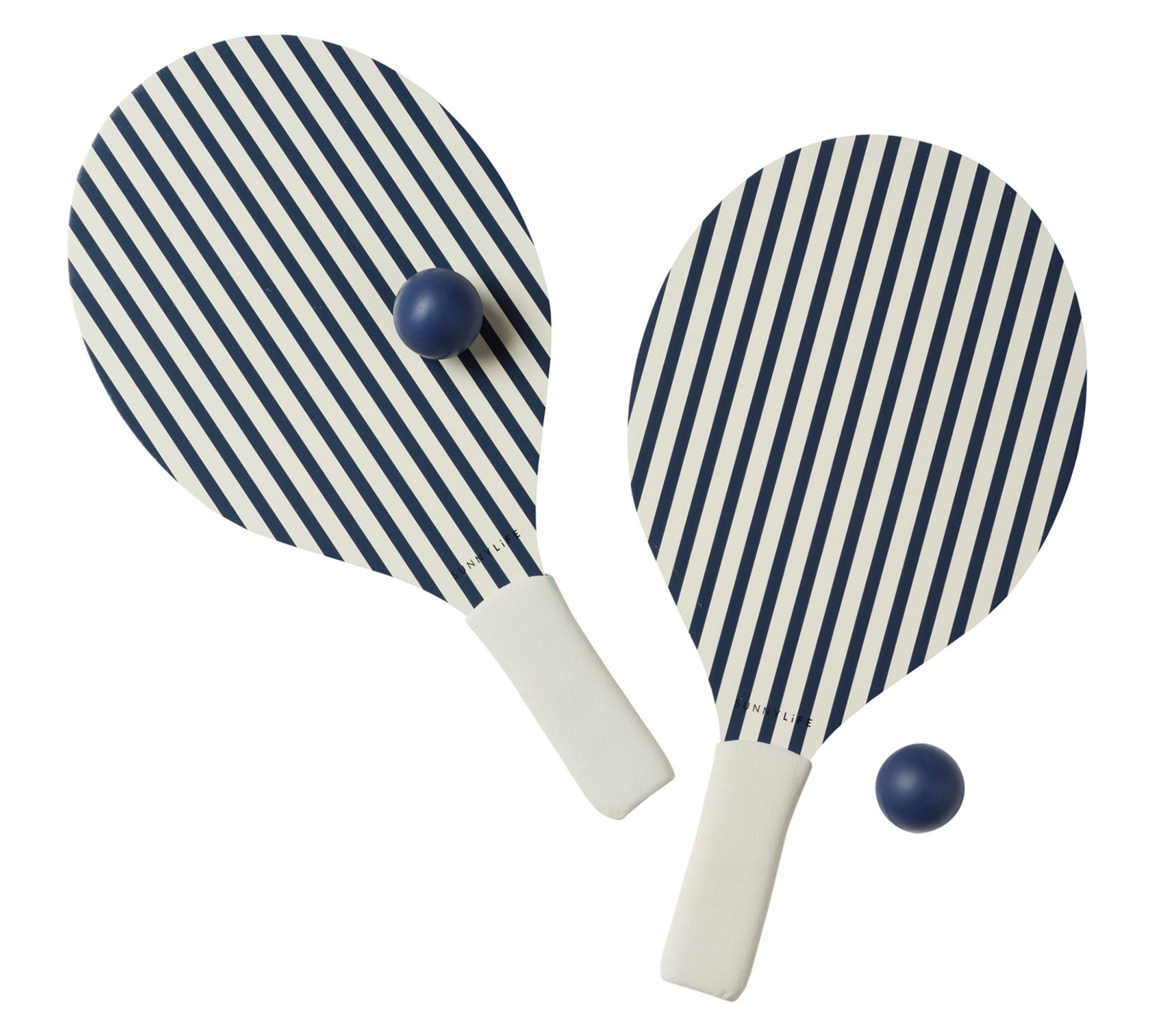 Sunnylife Beach Paddle Set - 2 Bats & Balls Game - QVC.com