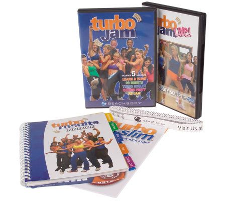 Turbo Jam DVD or VHS CalorieBlasting Workout Program w/Eating Plan ...