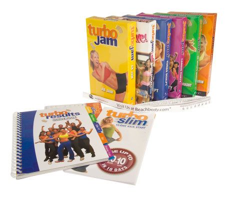 Turbo Jam DVD or VHS CalorieBlasting Workout Program w/Eating Plan ...