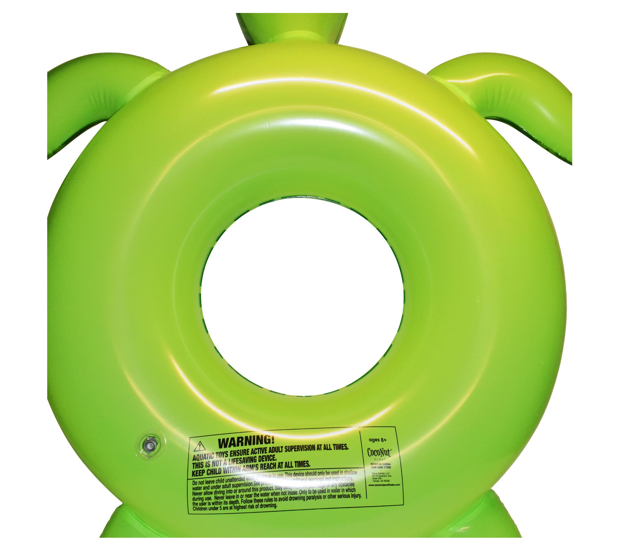 CocoNut Outdoor Translucent Sea Turtle Float - QVC.com