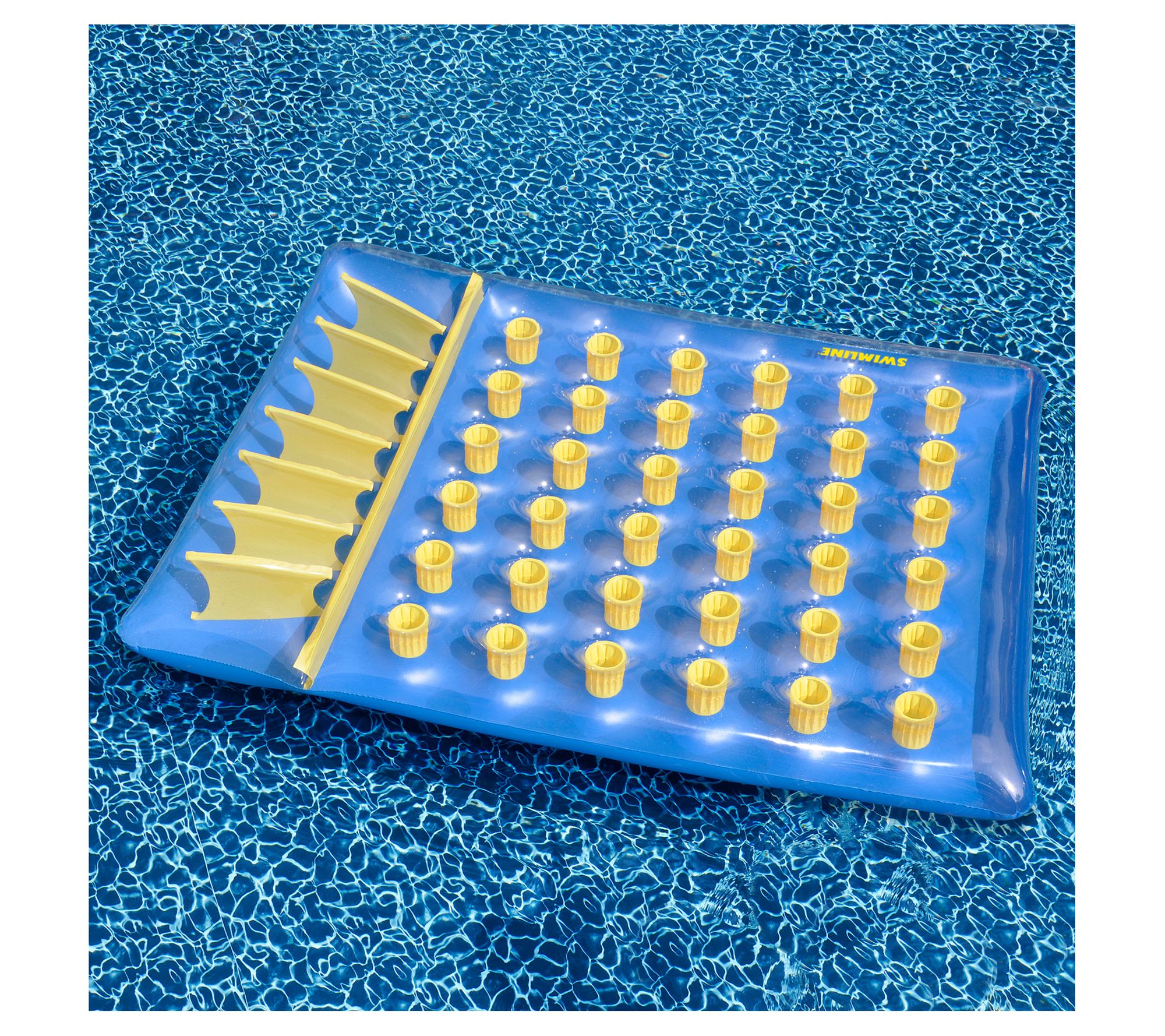 Swim Central 78" Inflatable Double Pool Mattress - QVC.com