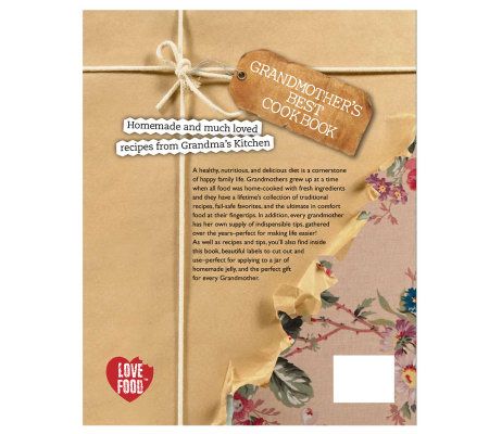 "Grandmother's Best Cookbook" by Parragon - QVC.com
