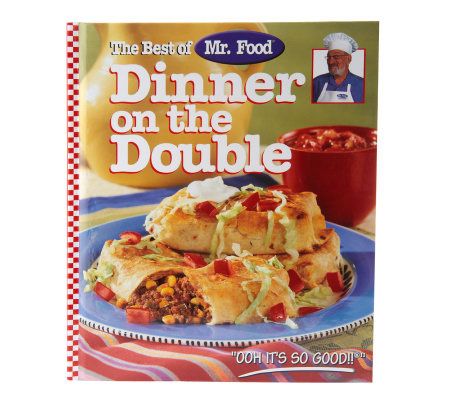 "The Best of Mr. Food" Set of 2 Cookbooks by Art Ginsburg - QVC.com