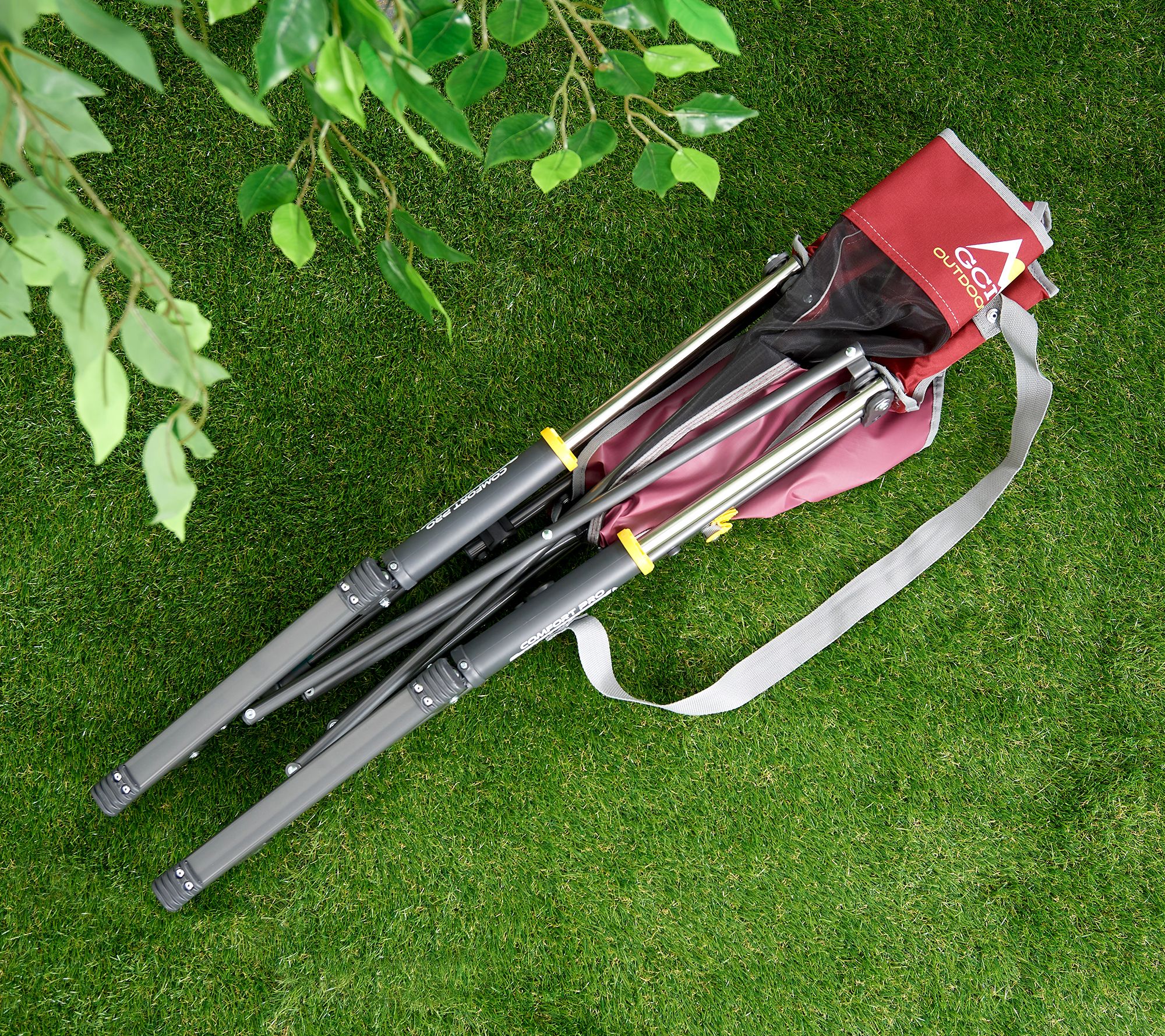 "As Is" GCI Outdoor Elite Rocker Chair with Shoulder Strap - QVC.com