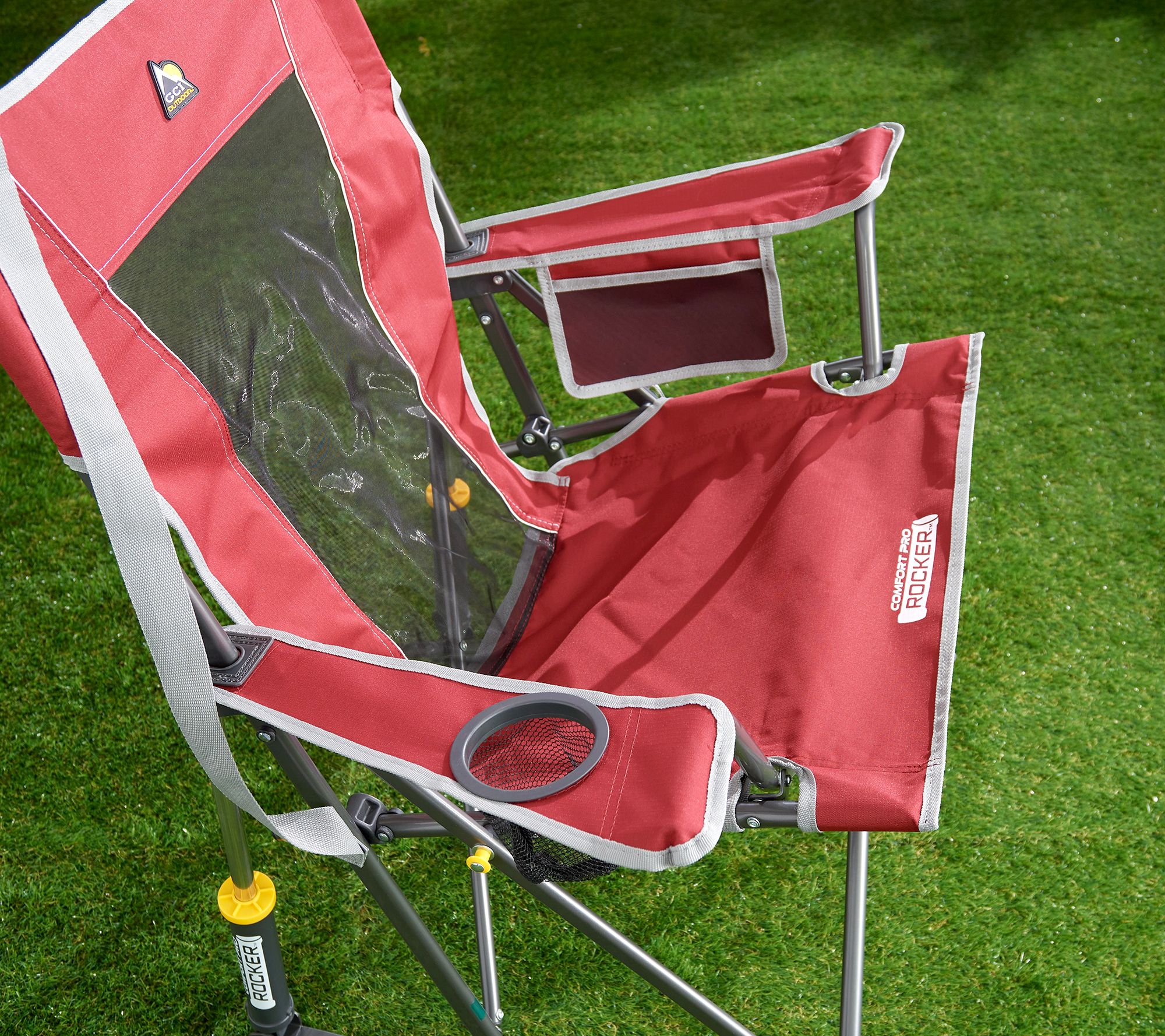 "As Is" GCI Outdoor Elite Rocker Chair with Shoulder Strap - QVC.com