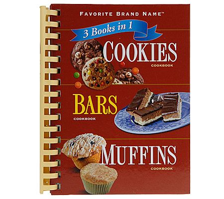 Set of 2 "Favorite Brand Name 3 Books in 1" Cookbooks - QVC.com