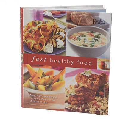 Reader's Digest "Fast Healthy Food" Cookbook - QVC.com