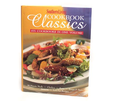 "Southern Living Classics " 6 in 1 Cookbook - QVC.com