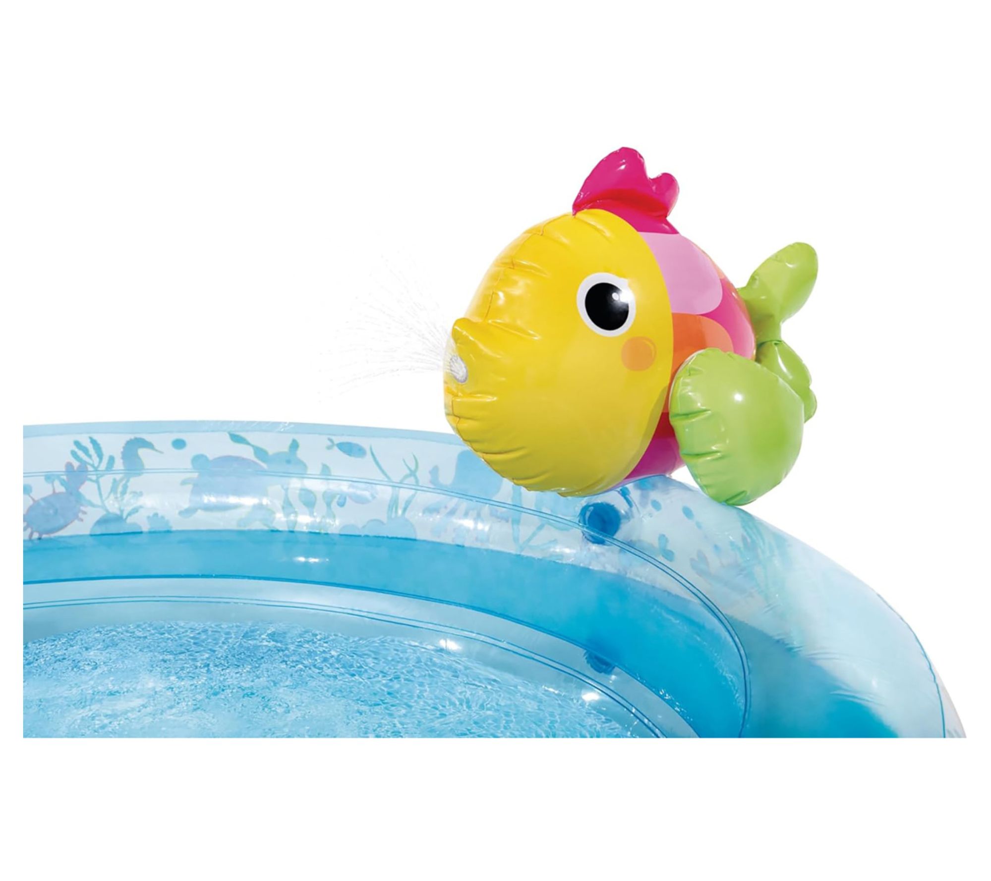 Intex Under The Sea Inflatable Play Center Water Slide - QVC.com