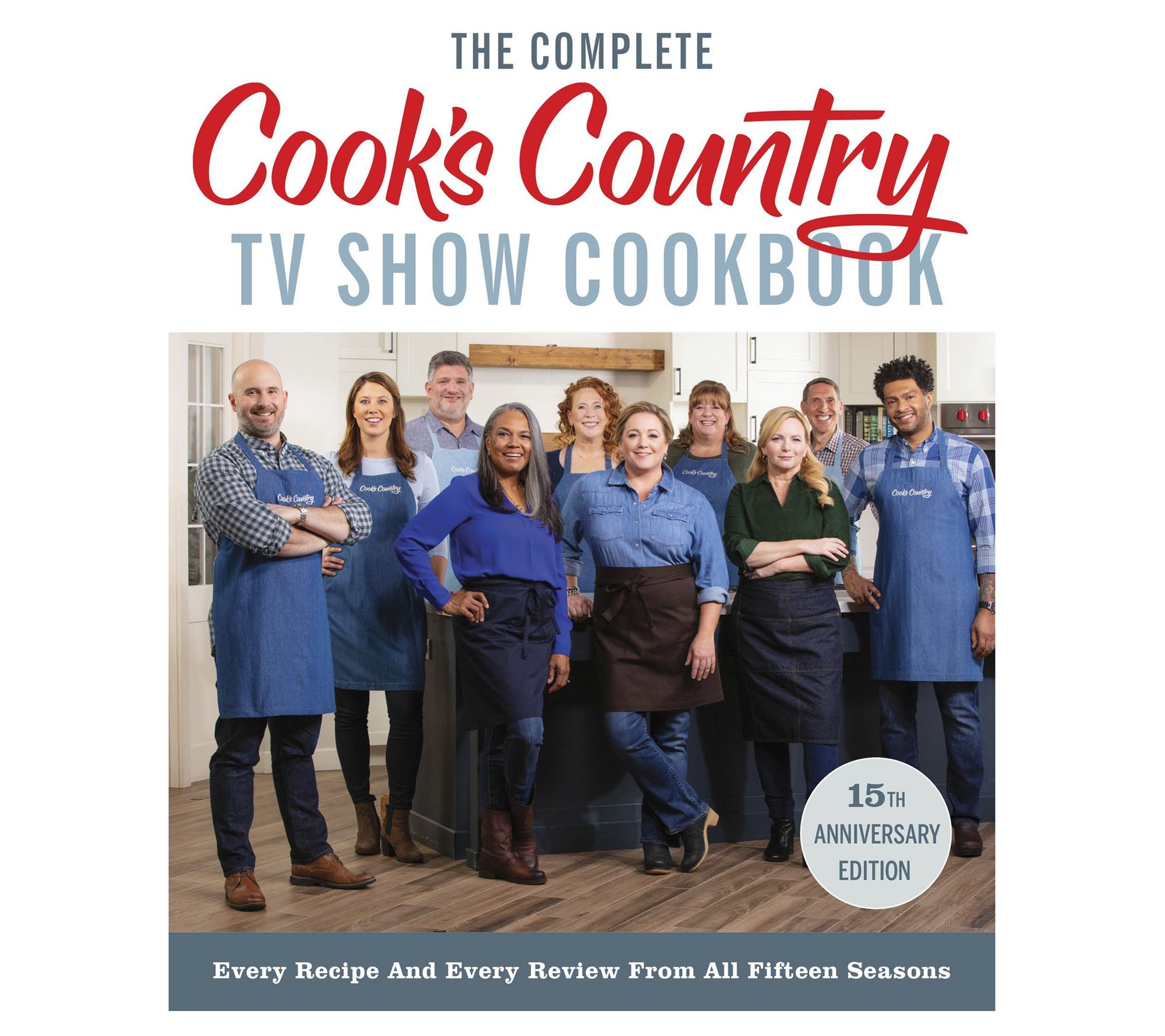 "As Is" Complete Cook's Country Cookbook 15th Anniversary - QVC.com