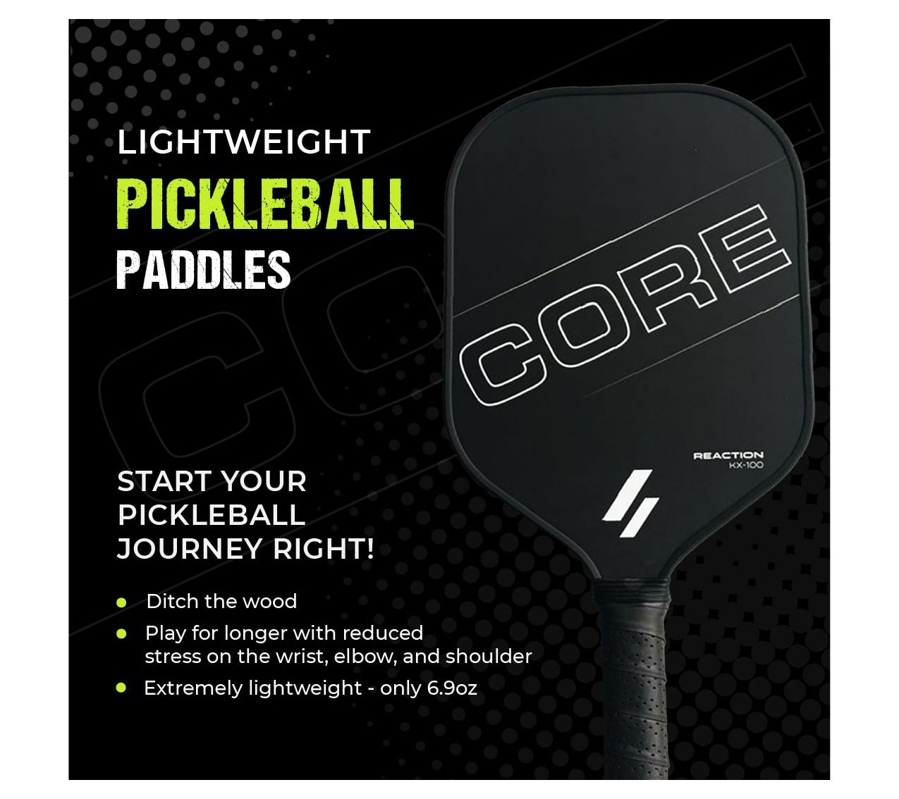 CORE REACTION KX-100 Paddle - QVC.com