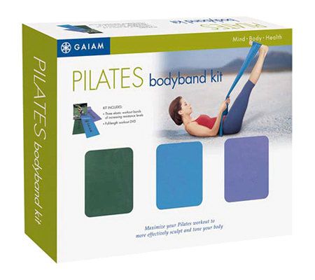 Gaiam Pilates Body Band Kit - QVC.com