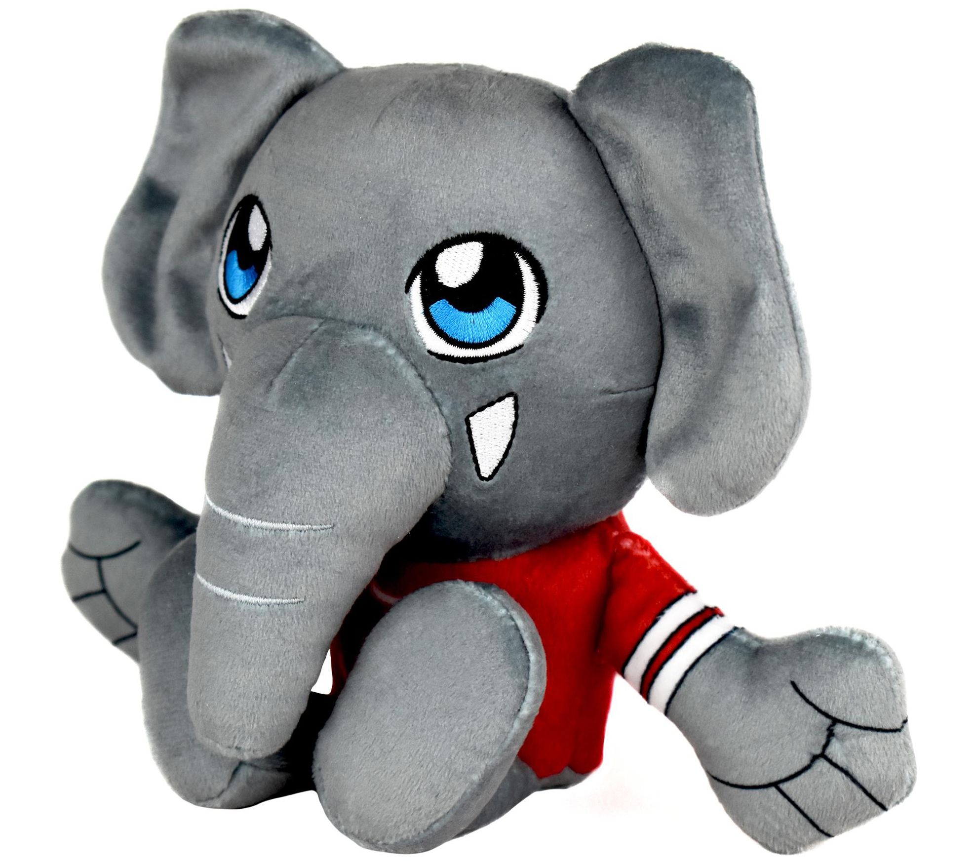 University of Alabama Al The Elephant 8" Kuricha Plush - QVC.com