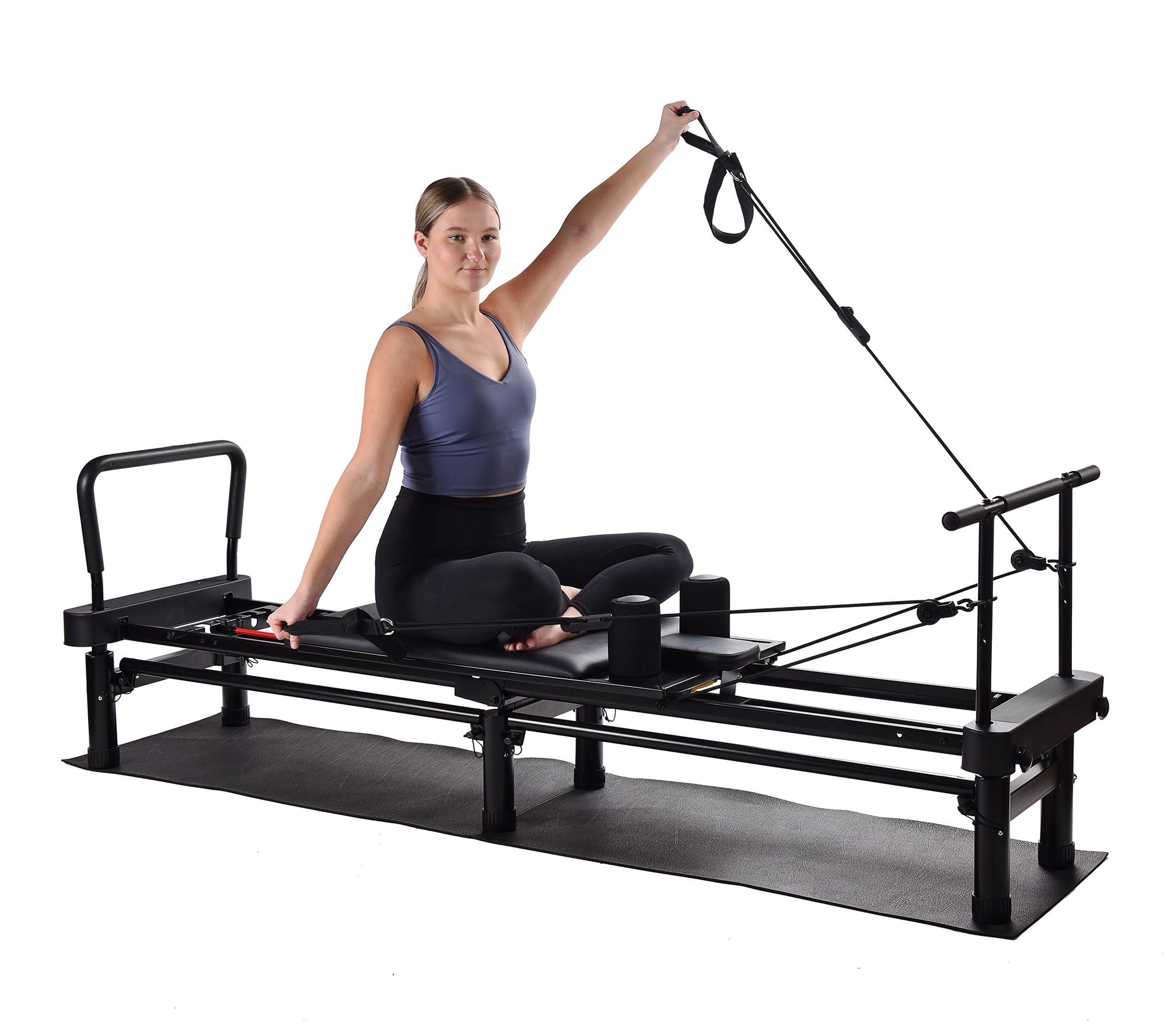 Pilates Home Studio 5-Cord Reformer by Aeropilates - QVC.com