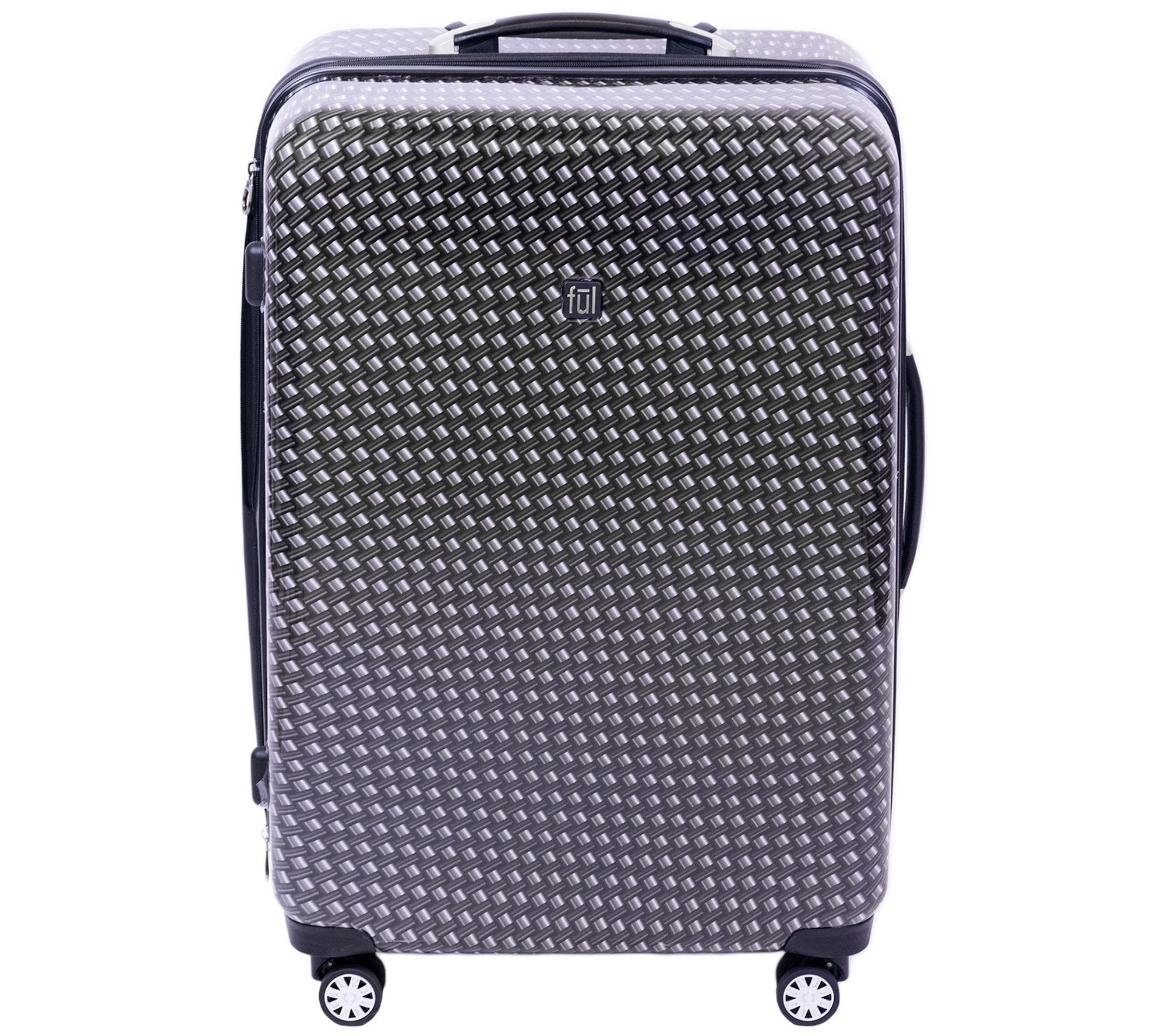 FUL Metal Chain 28" Hard-sided Spinner Luggage - QVC.com