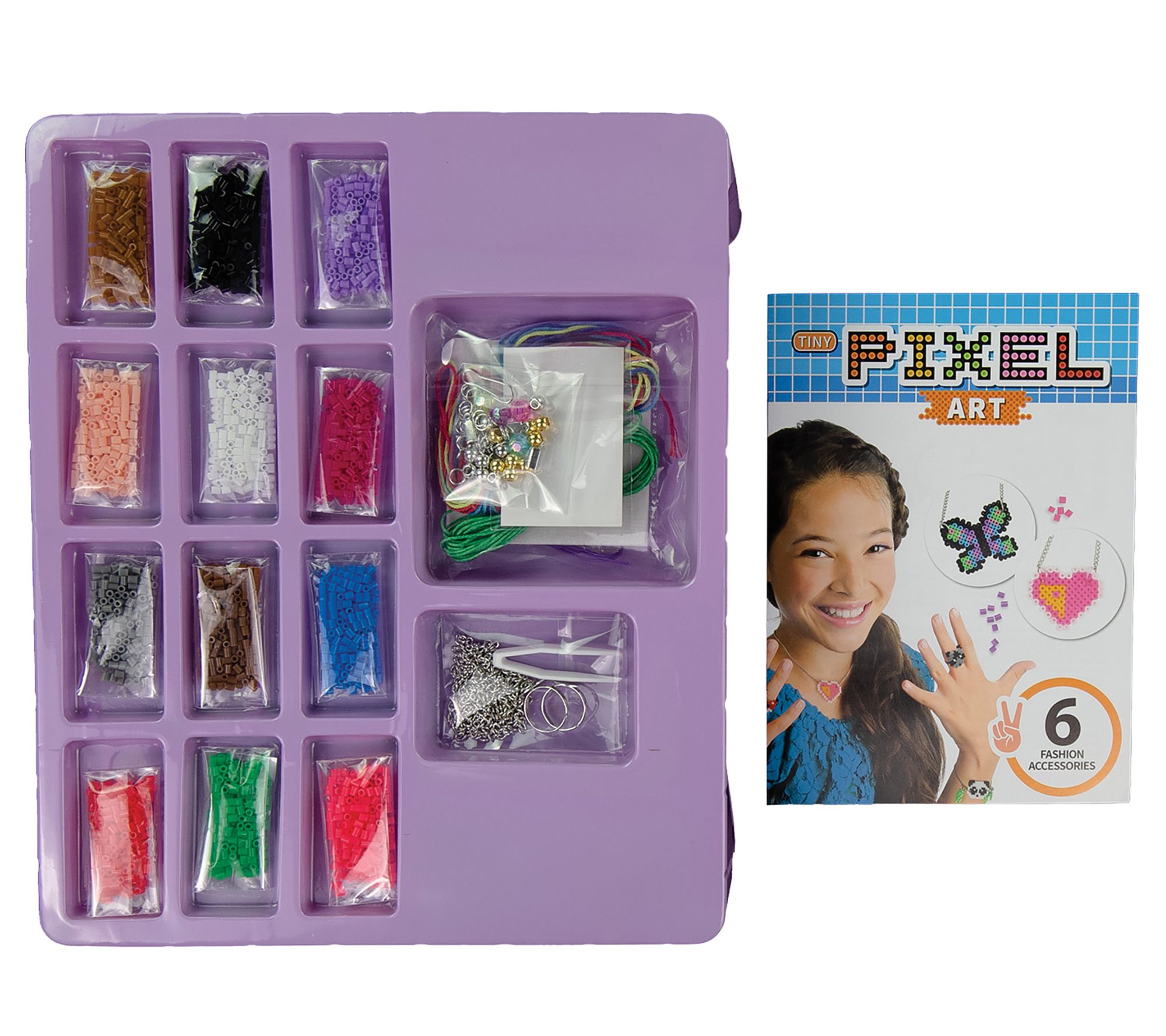 Style Me Up Pixel Art Kids Crafting Kit - QVC.com