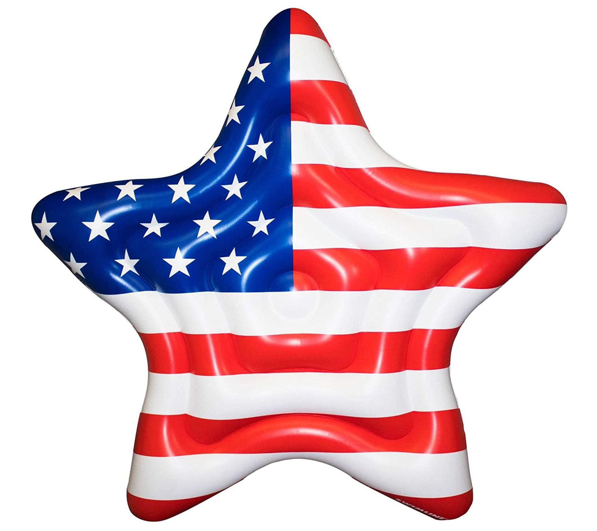 Swim Central 9.5" American Star Pool Float - QVC.com