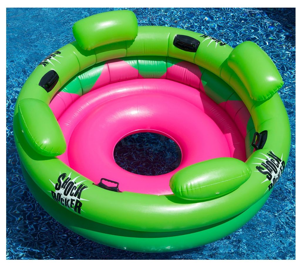 Swim Central 75" Shock Rocker Pool Float - QVC.com