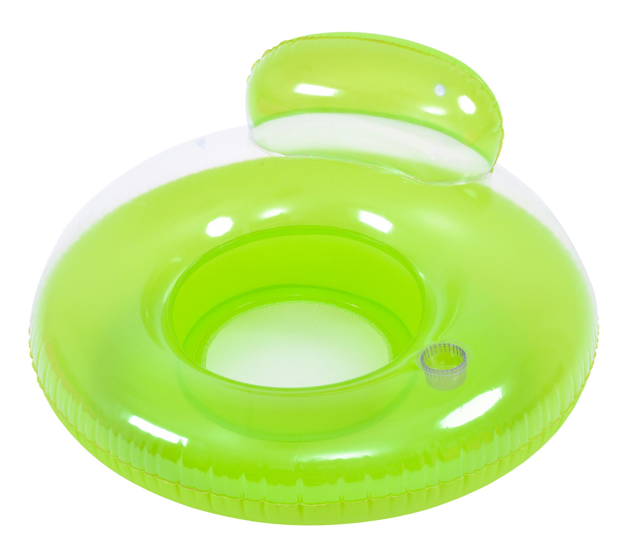 Pool Central Inner Tube Swimming Pool Float with Backrest - QVC.com