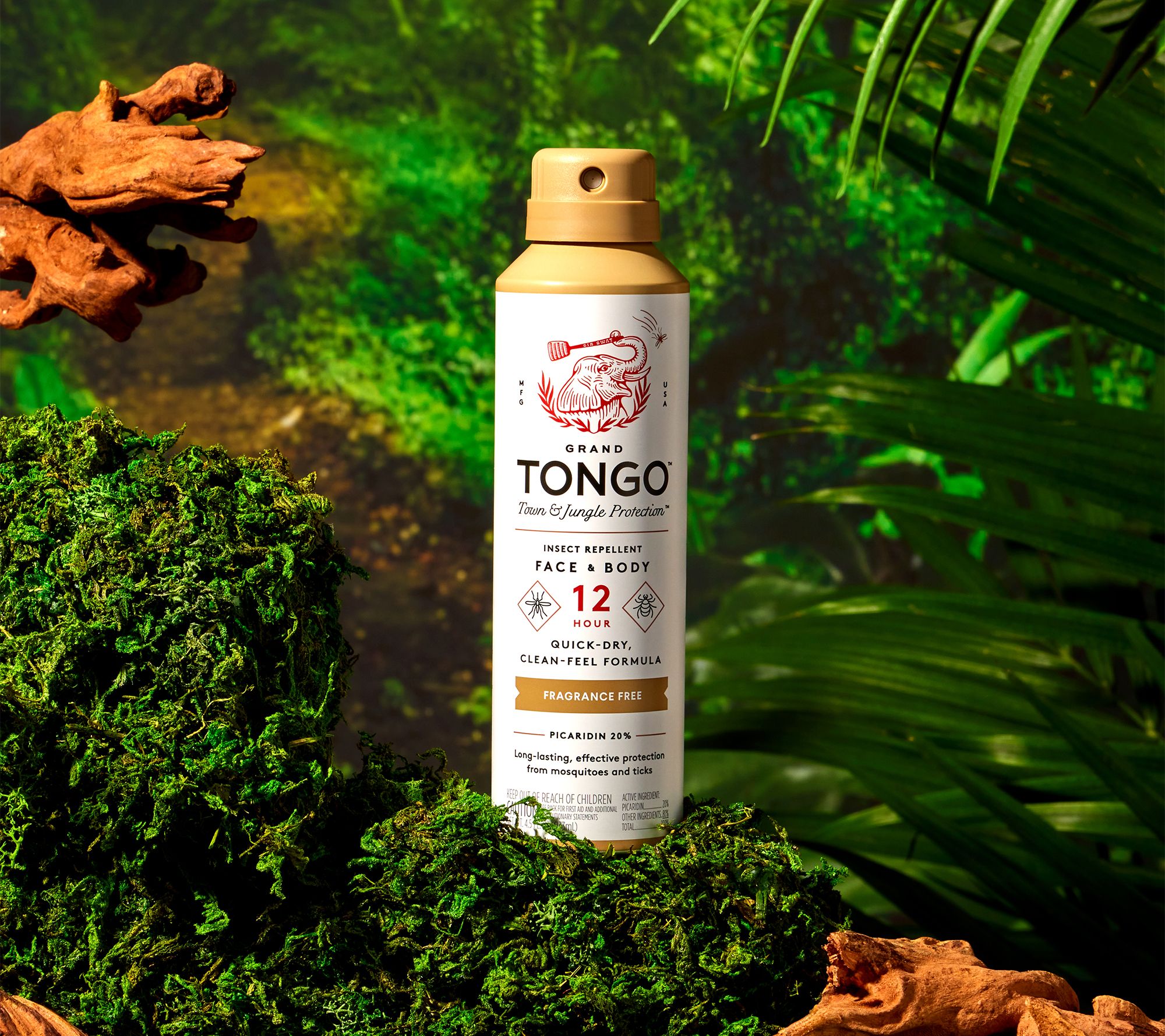 Grand Tongo 3-pack Insect Repellent Spray with Picaridin for Face ...