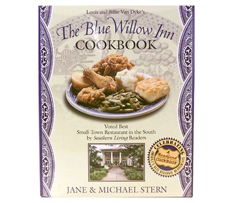 The Blue Willow Inn Cookbook by Louis and Billie Van Dyke - QVC.com