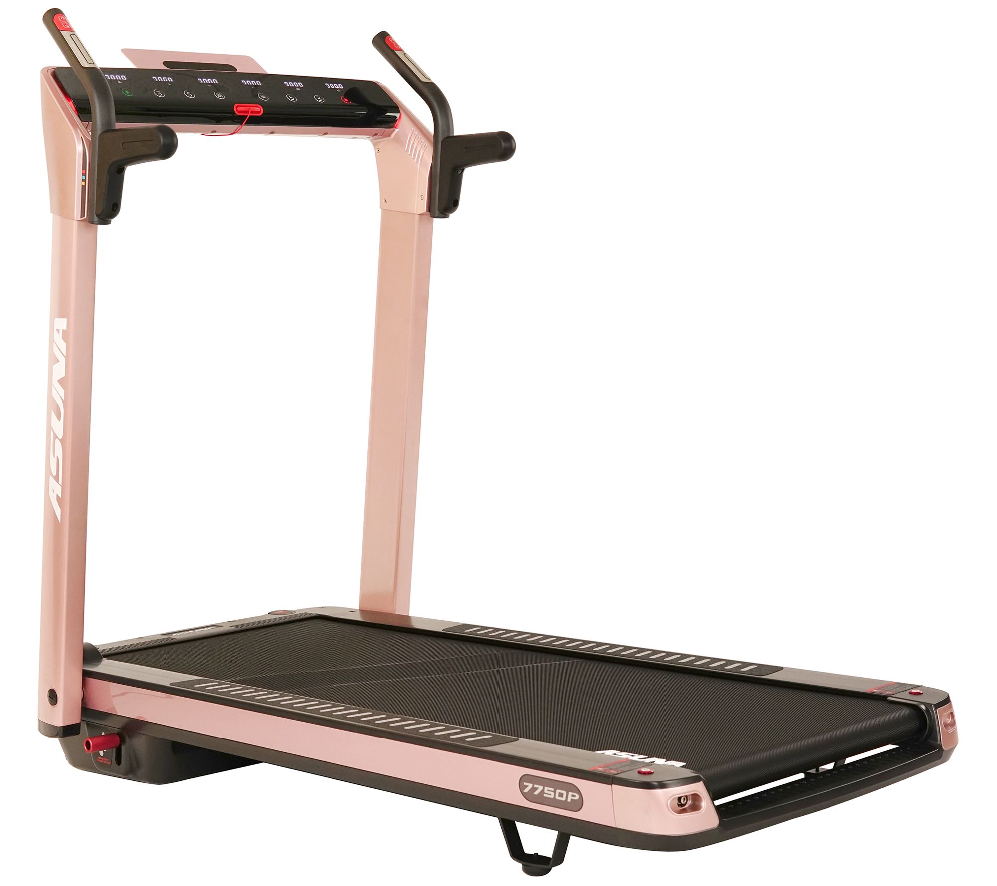 SpaceFlex Motorized Treadmill Pink - QVC.com