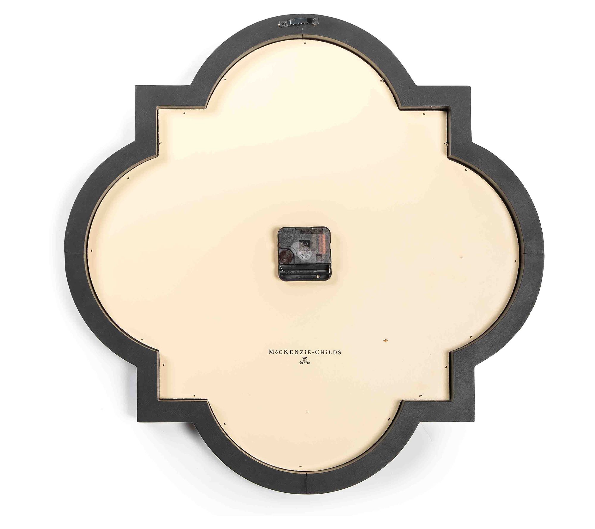 MacKenzie-Childs Courtly Check Tile Wall Clock - QVC.com