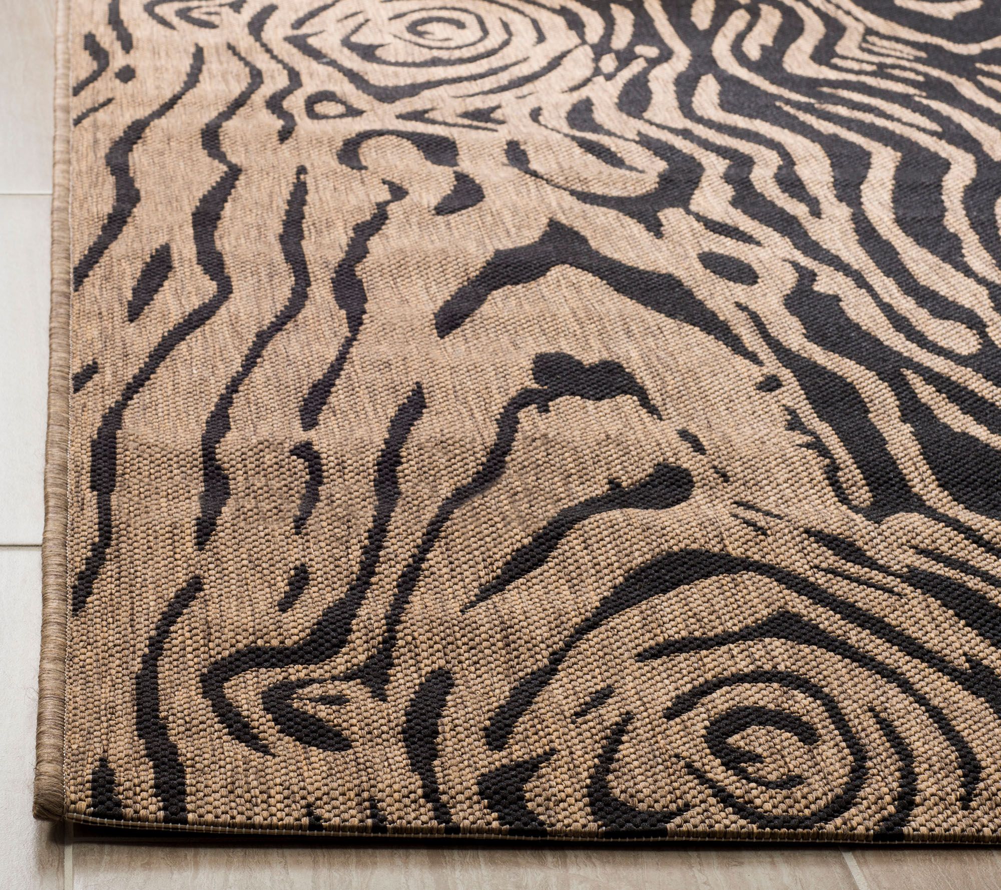 Martha Stewart Layered Faux Bois 8' x 11'2" Rug - QVC.com