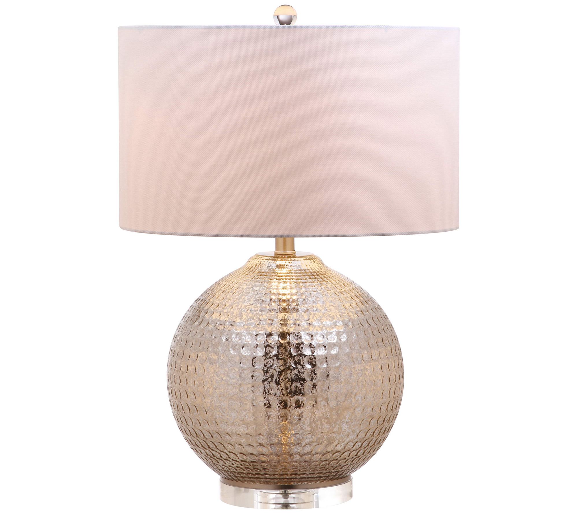 Adalius Glass Table Lamp by Valerie - QVC.com