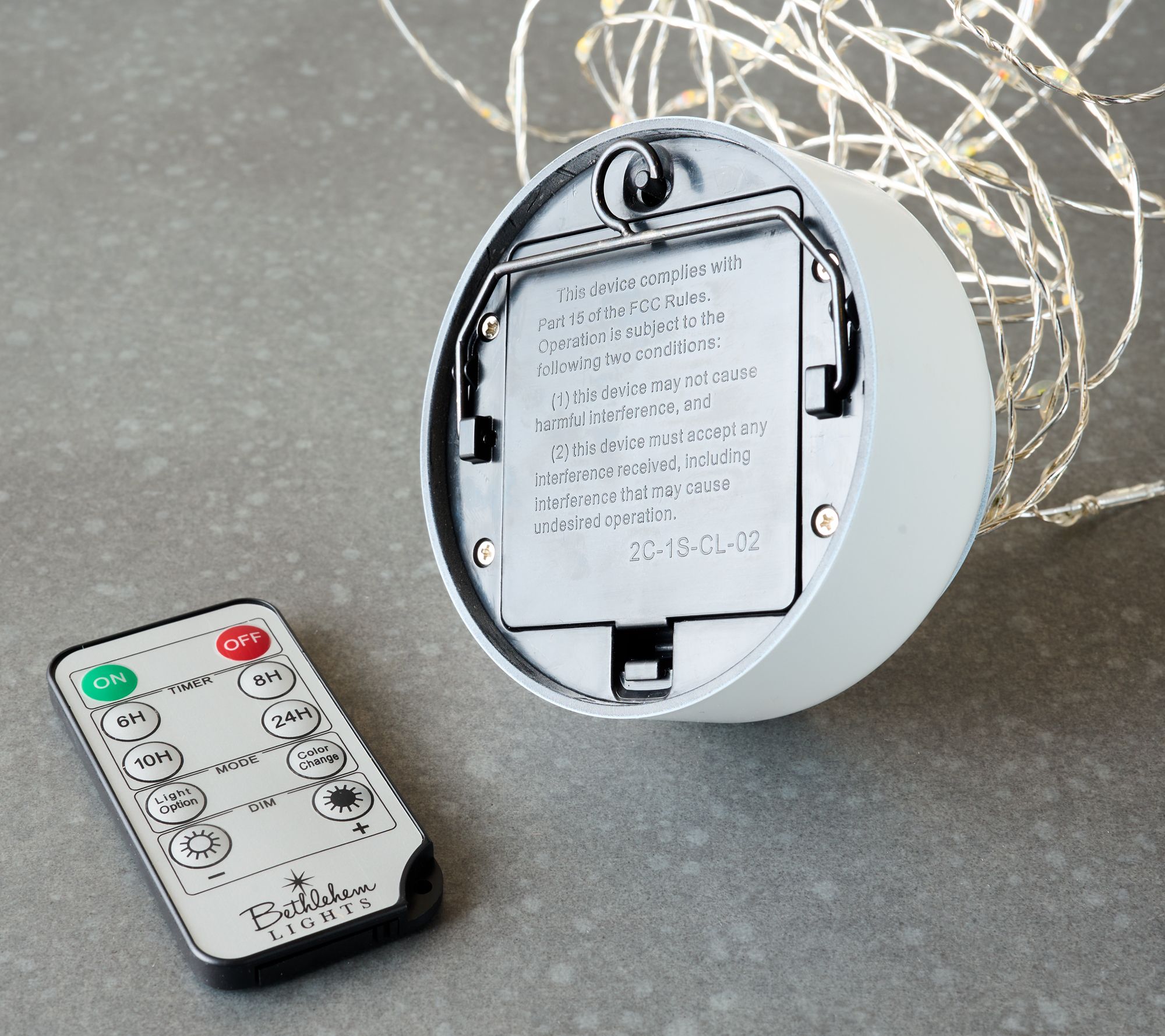 "As Is" Bethlehem Lights Drop-In Fairy Lights w/ Color Flip LEDs - QVC.com