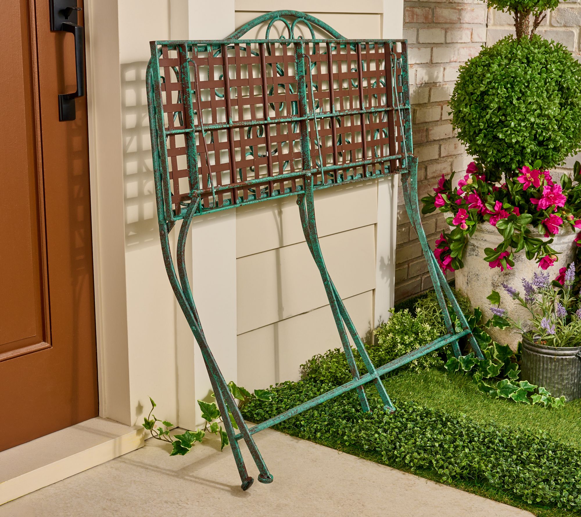 Cozy Cottage by Liz Marie Foldable Bench - QVC.com