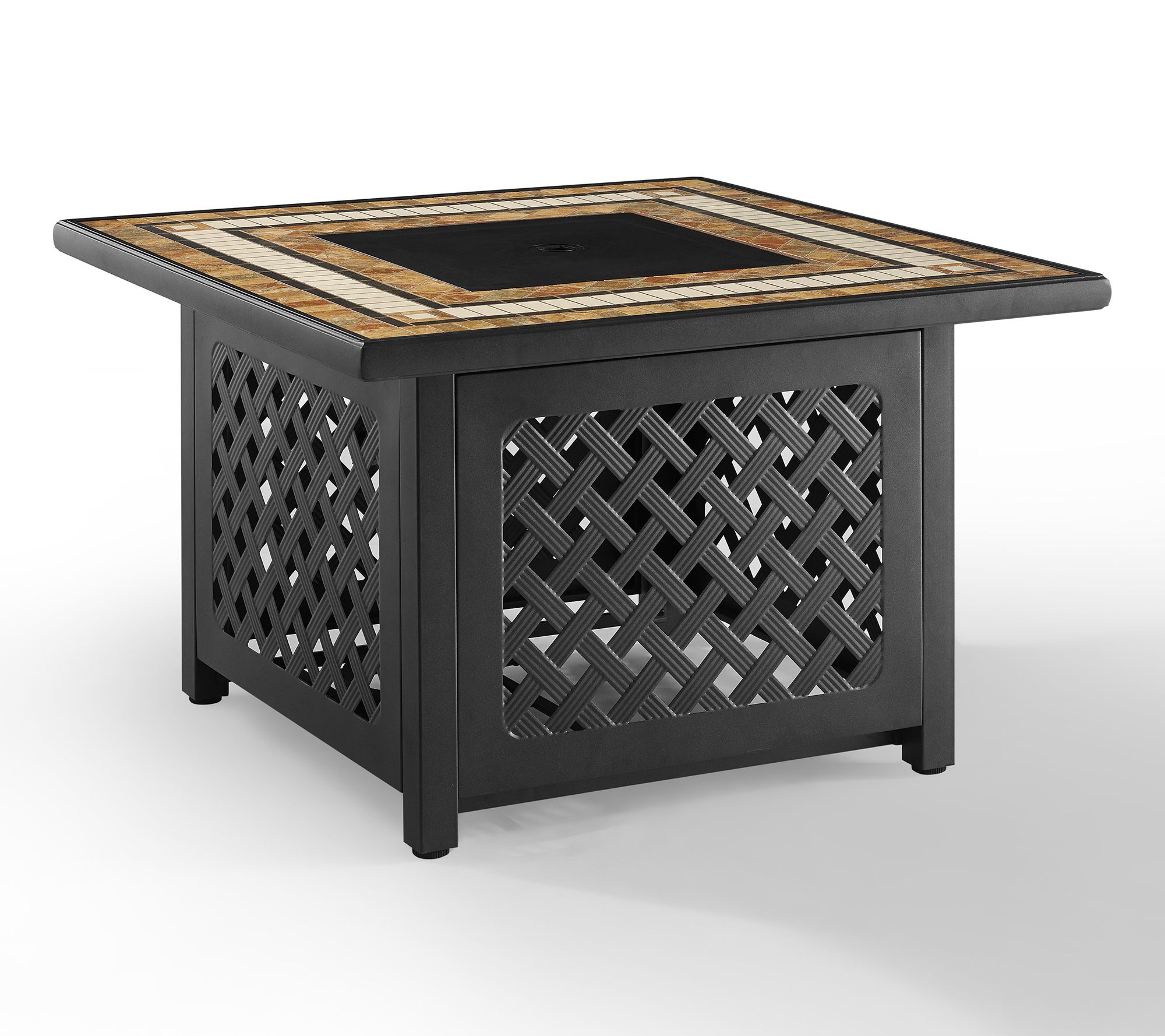 Crosley Tucson Outdoor Fire Pit Table - QVC.com