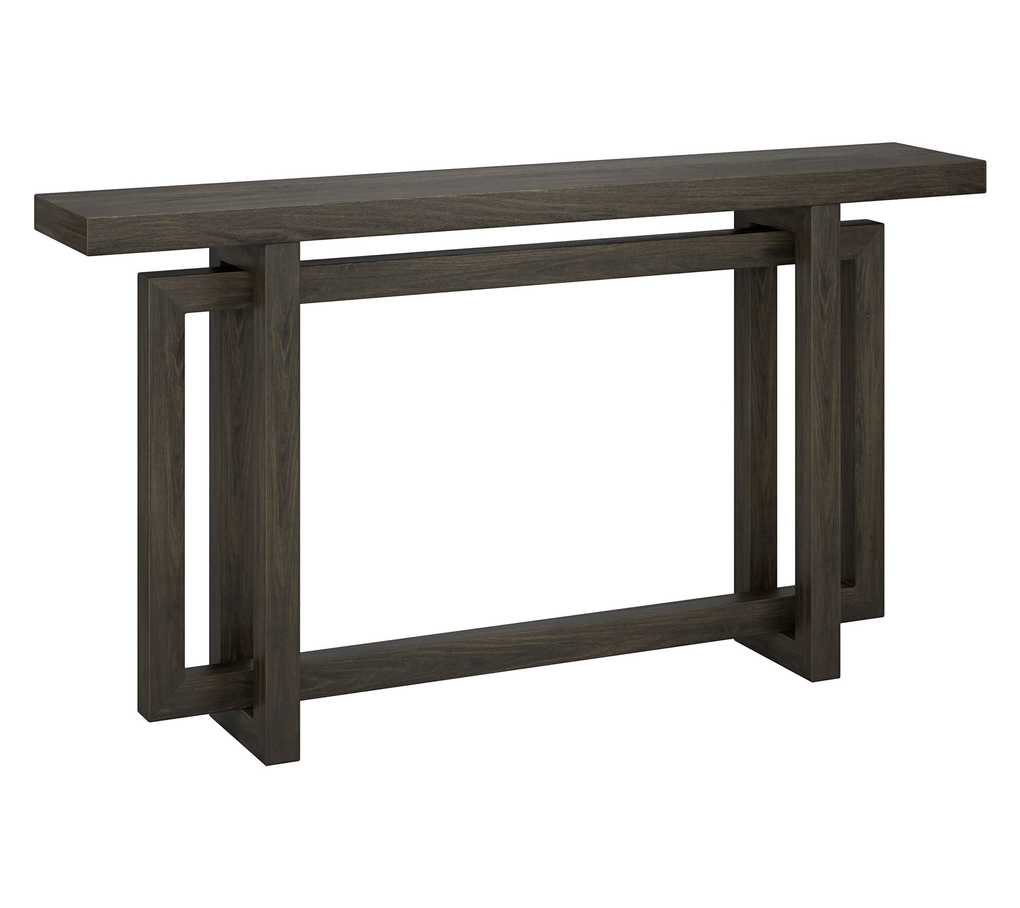 Hudson&Canal Breslow 55" Wide Rectangular Console Table - QVC.com