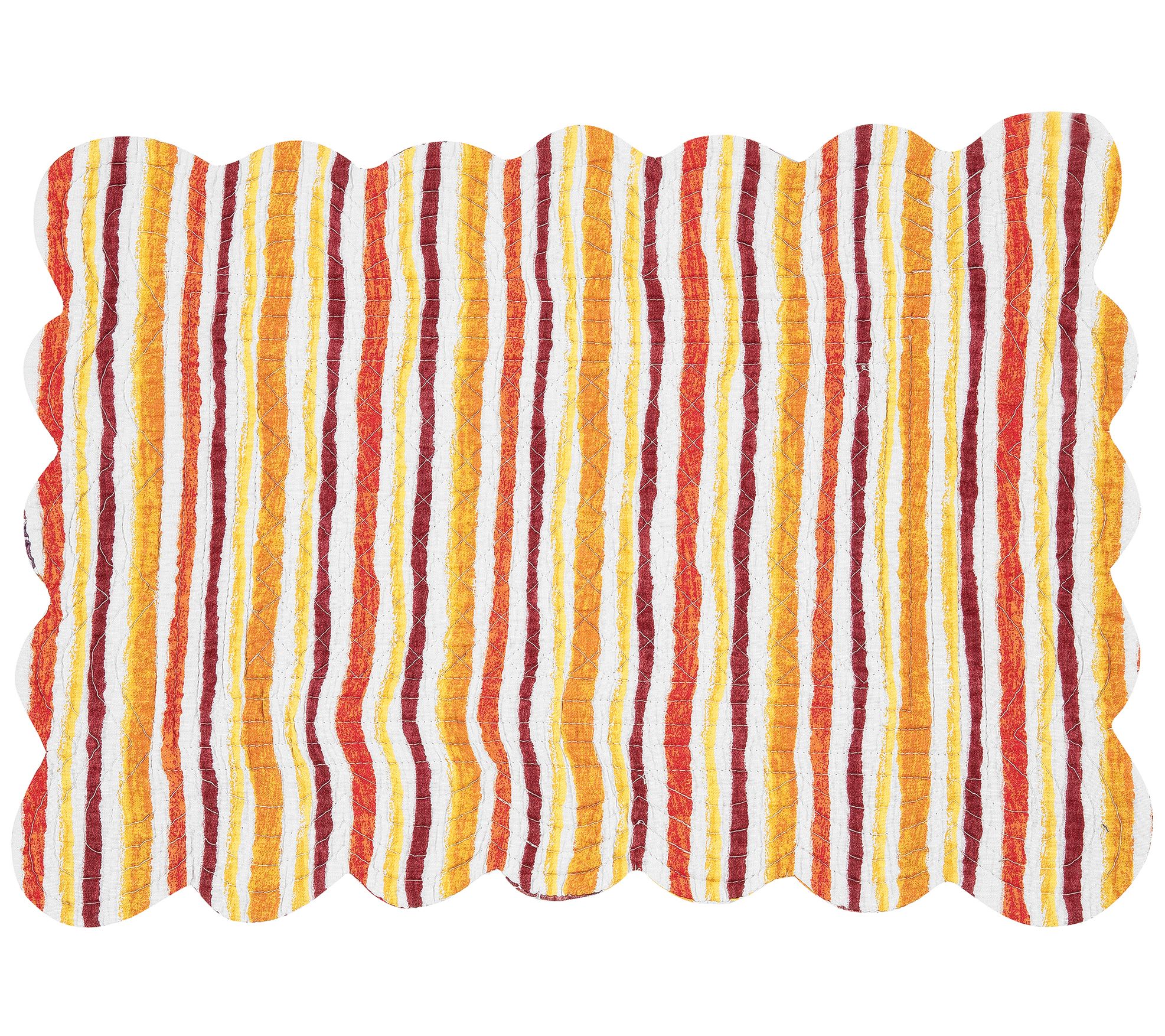 13" x 19" Cordelia Placemat Set 6 by Valerie - QVC.com