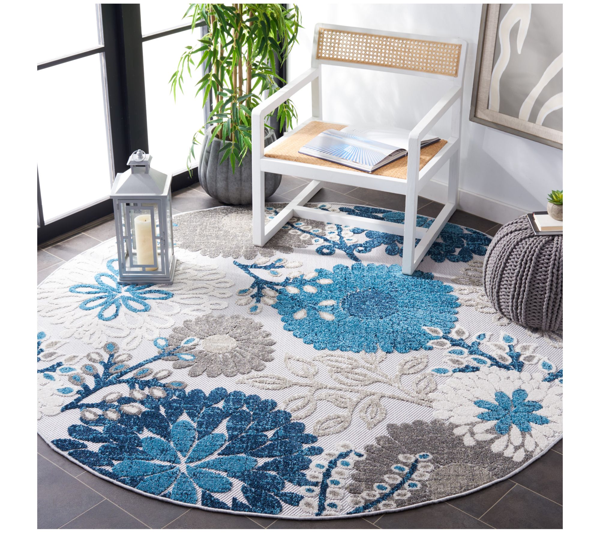 Safavieh Cabana 832 Series 8' x 8' Round - QVC.com