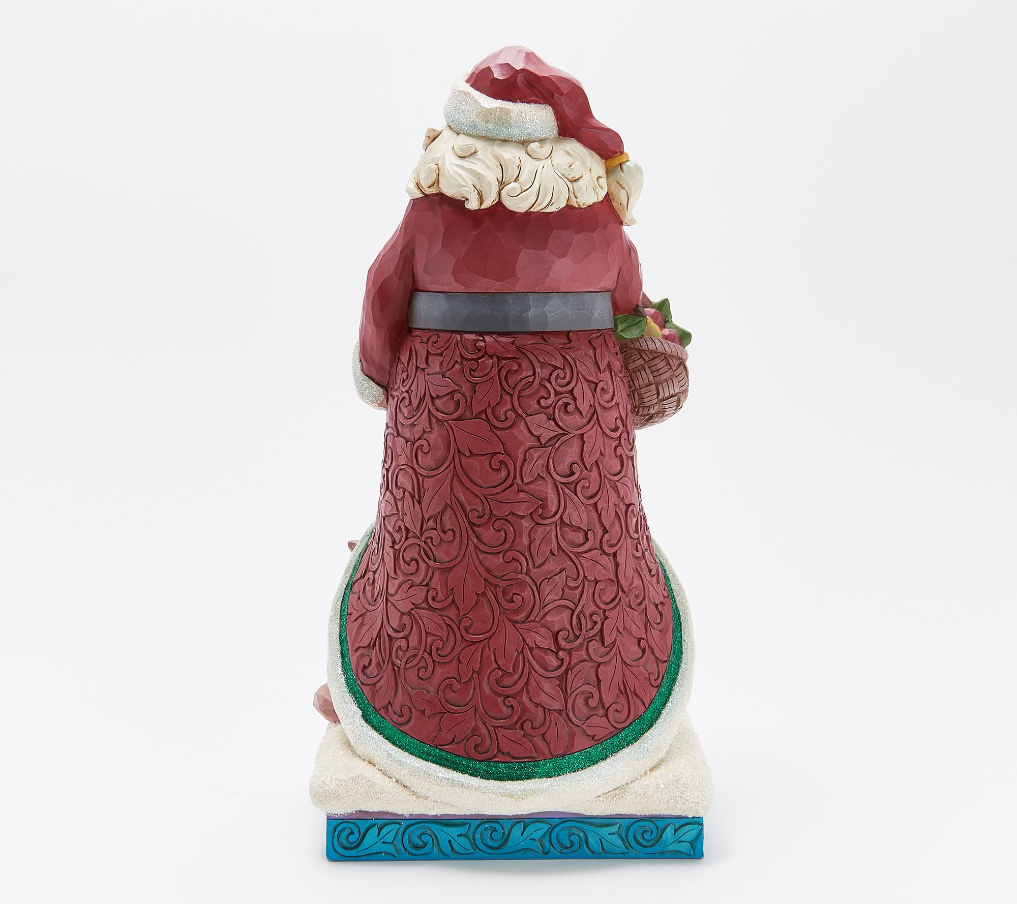 Jim Shore 12.5" Winter Wonderland Santa with Animals Figure - QVC.com