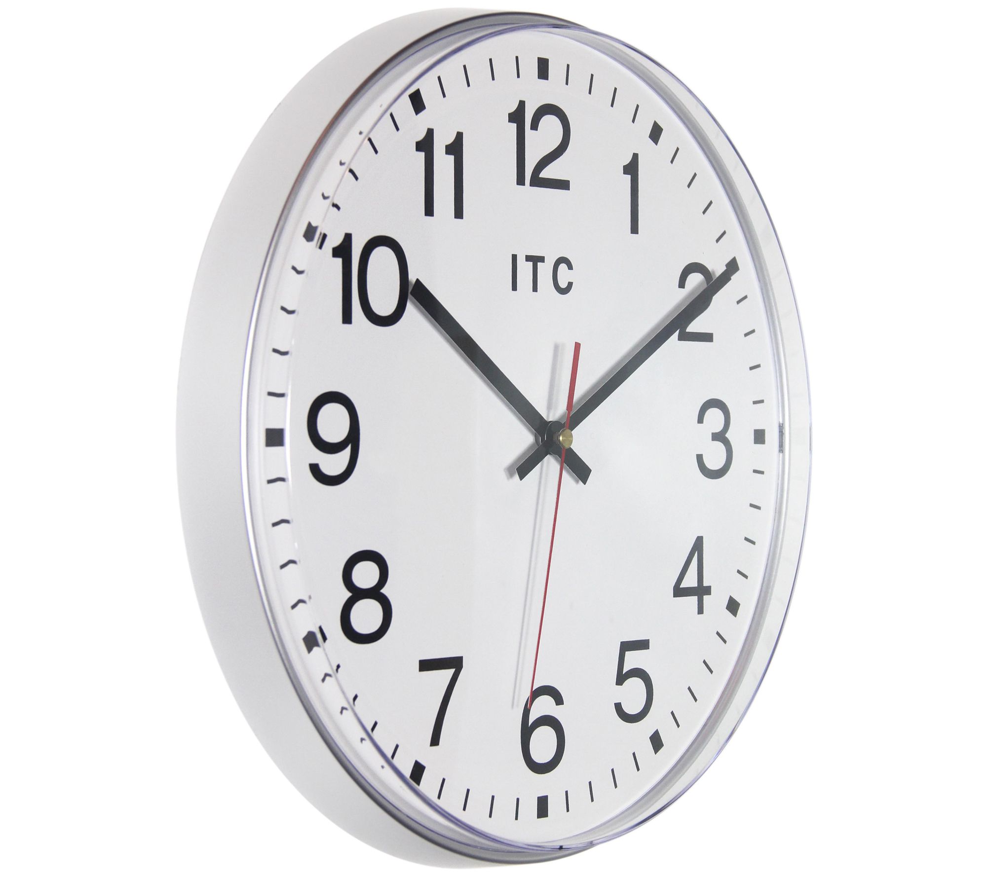 Infinity Instruments Prosaic 12" Business Clock - QVC.com