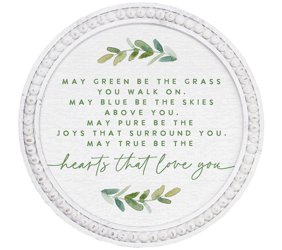 Sincere Surroundings 14" Hearts That Love You Beaded Art - QVC.com