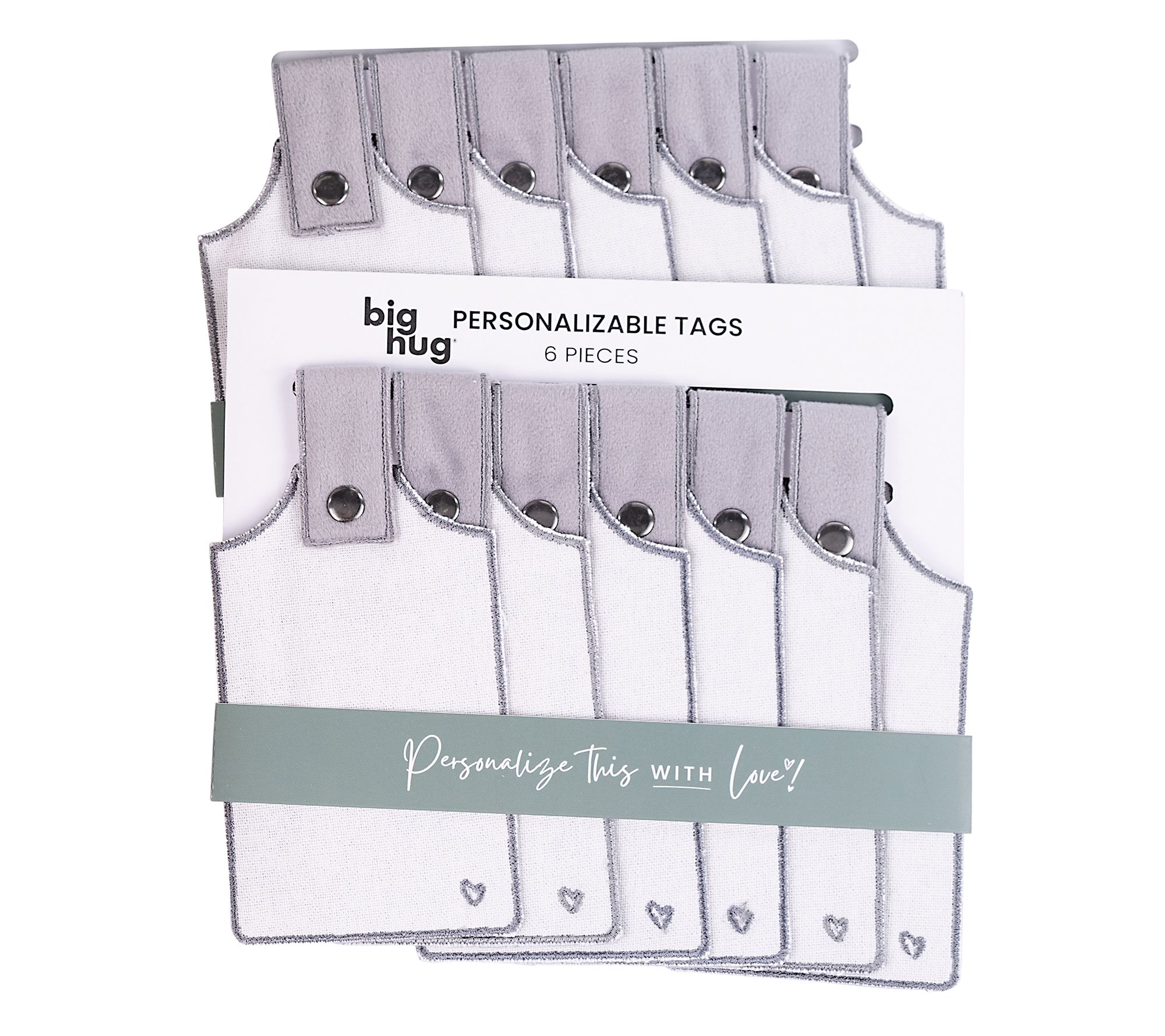 Big Hug 12 Extra 3" x 6" Blanket Tags - QVC.com