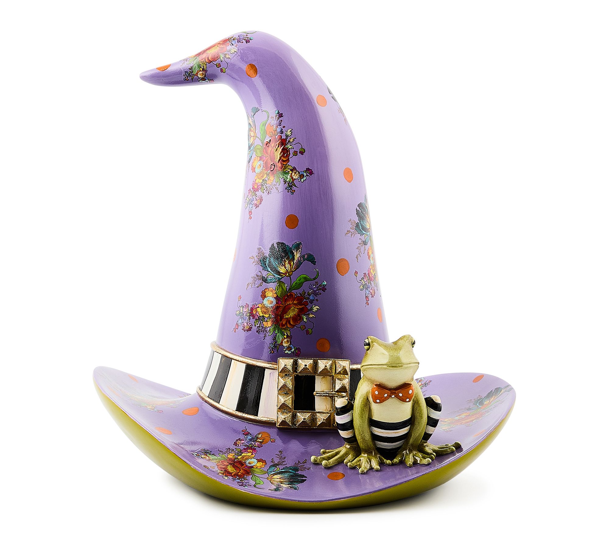 MacKenzie-Childs Halloween Fergal Witch's Hat - QVC.com
