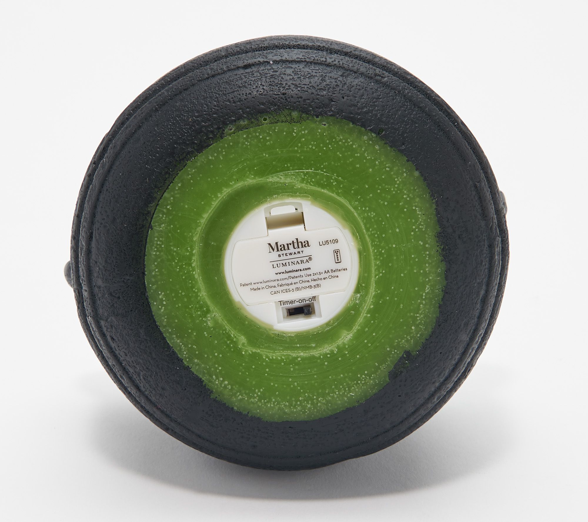Martha Stewart Flameless Cauldron Figural Candle with Remote - QVC.com