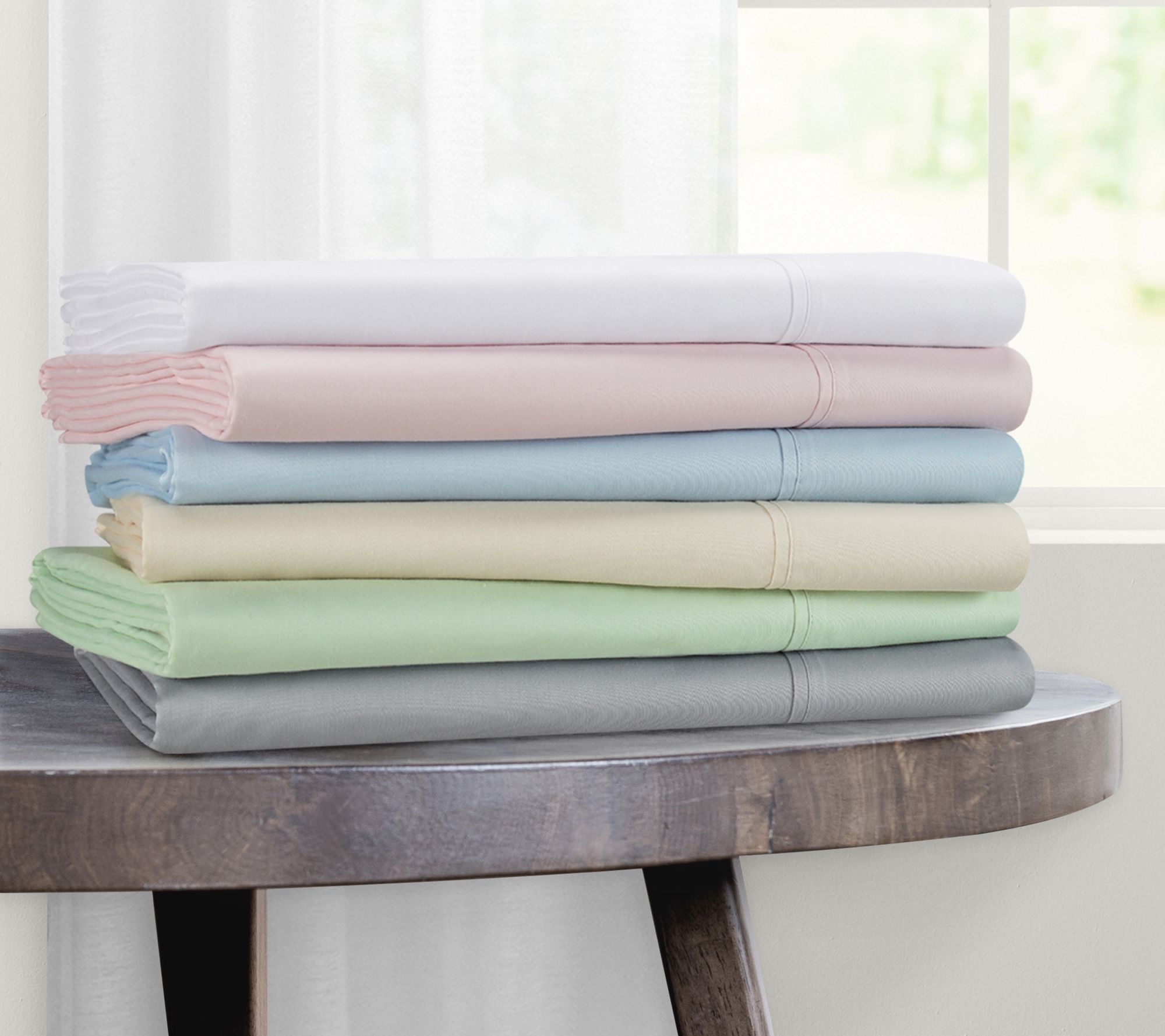 Waverly Sateen Sheet Set - Twin - QVC.com