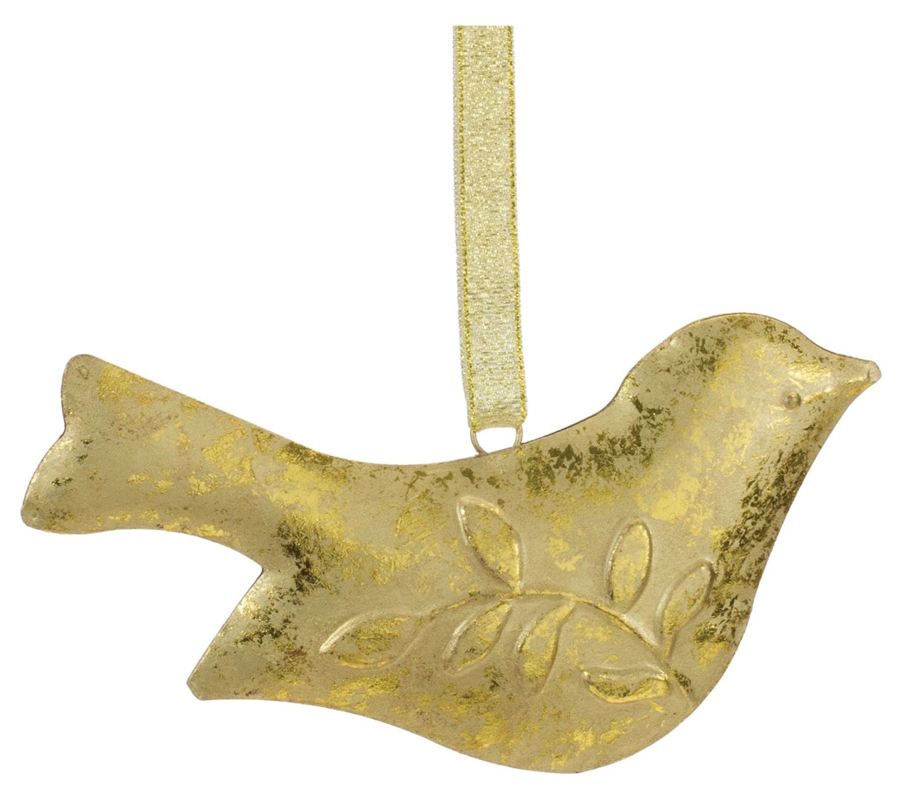Melrose Metal Bird Ornament (Set of 12) - QVC.com