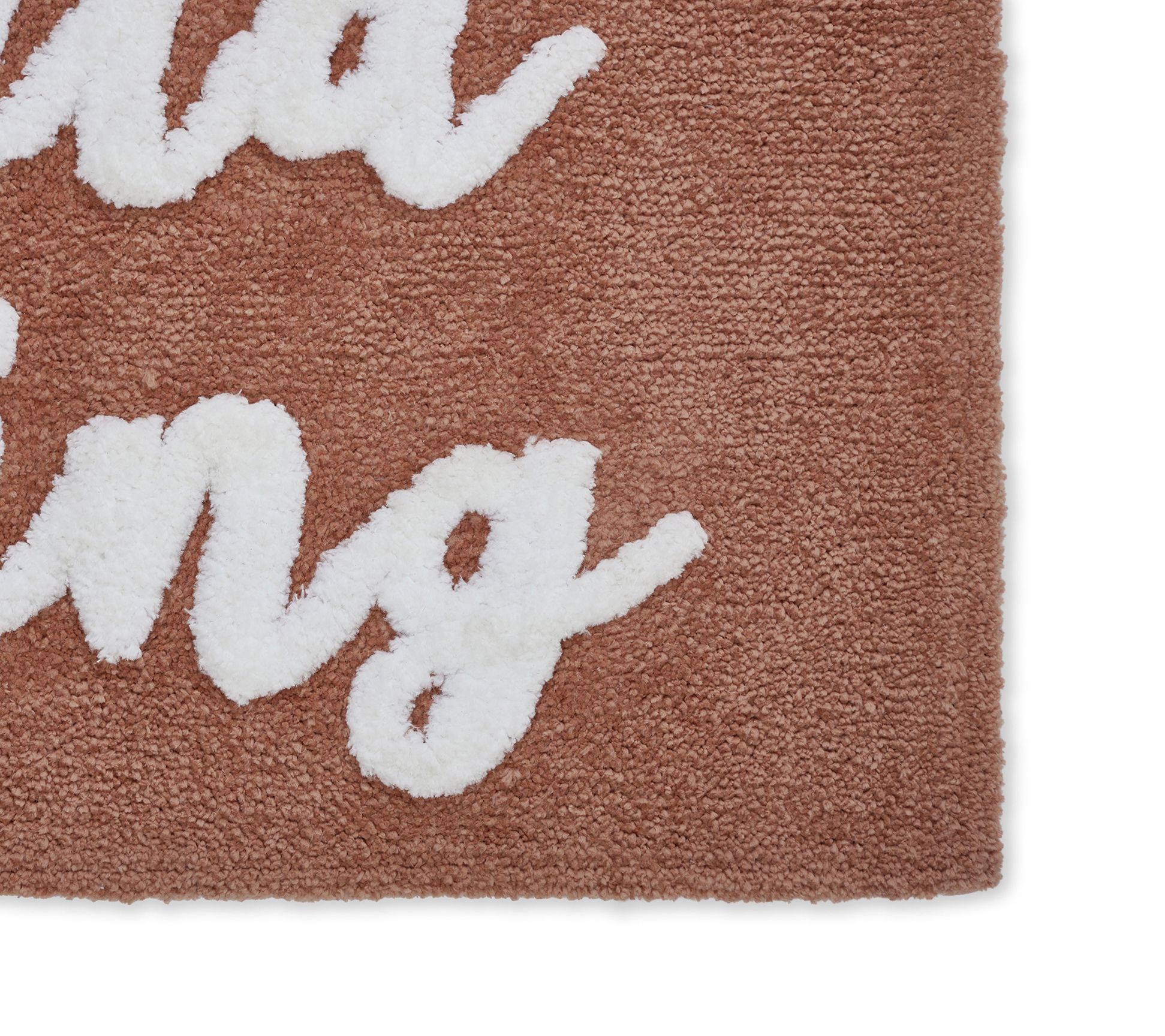 Jade & Oake Wild Thing Rust Tufted Bath Rug - QVC.com