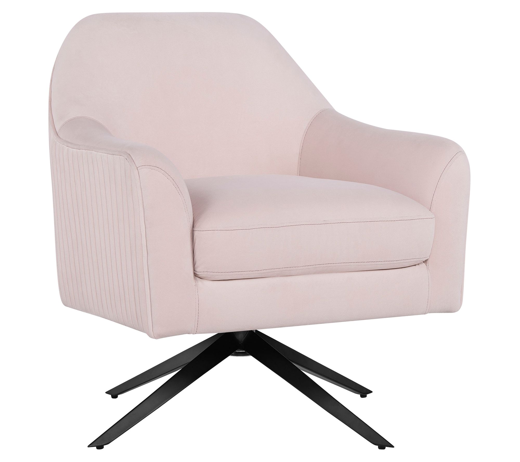Lifestyle Solutions Flint Swivel Accent Chair - QVC.com