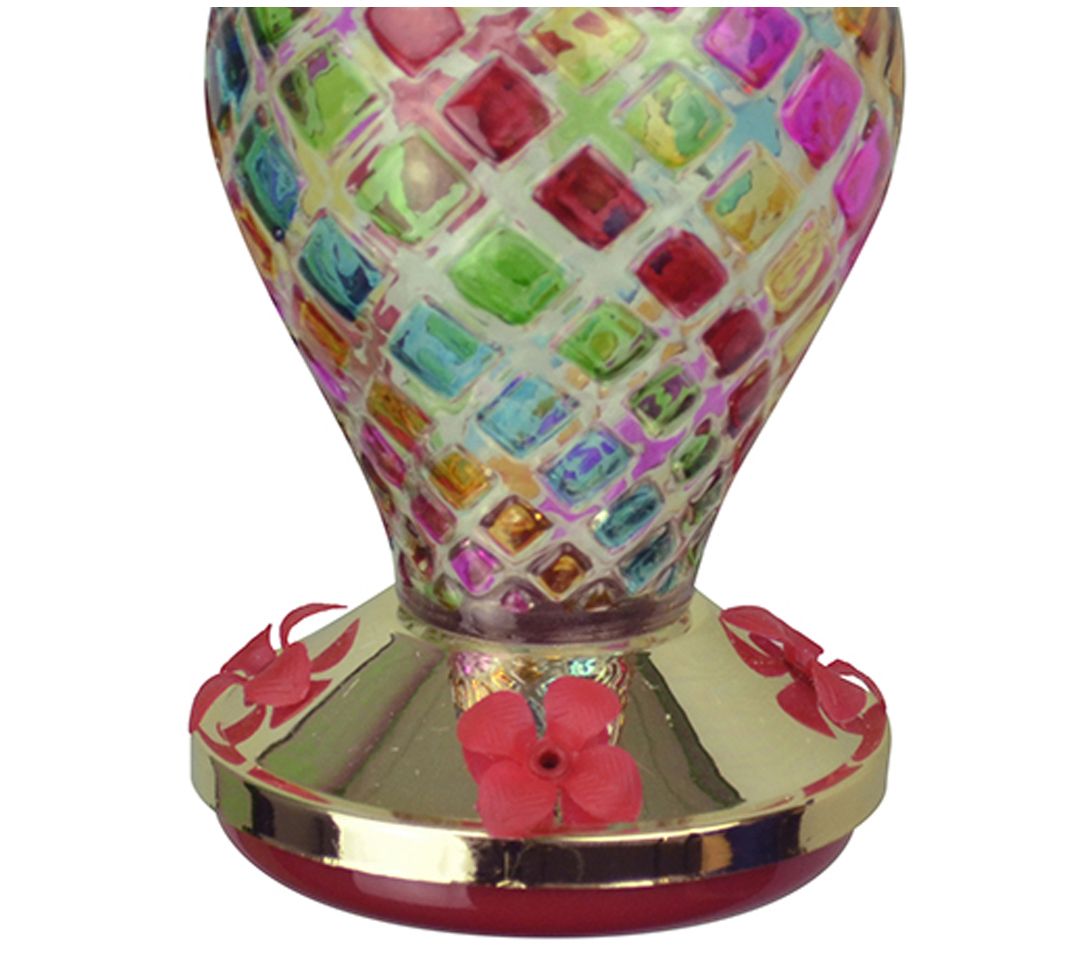 RCS Hummingbird Multi Feeder Pillow Glass - QVC.com