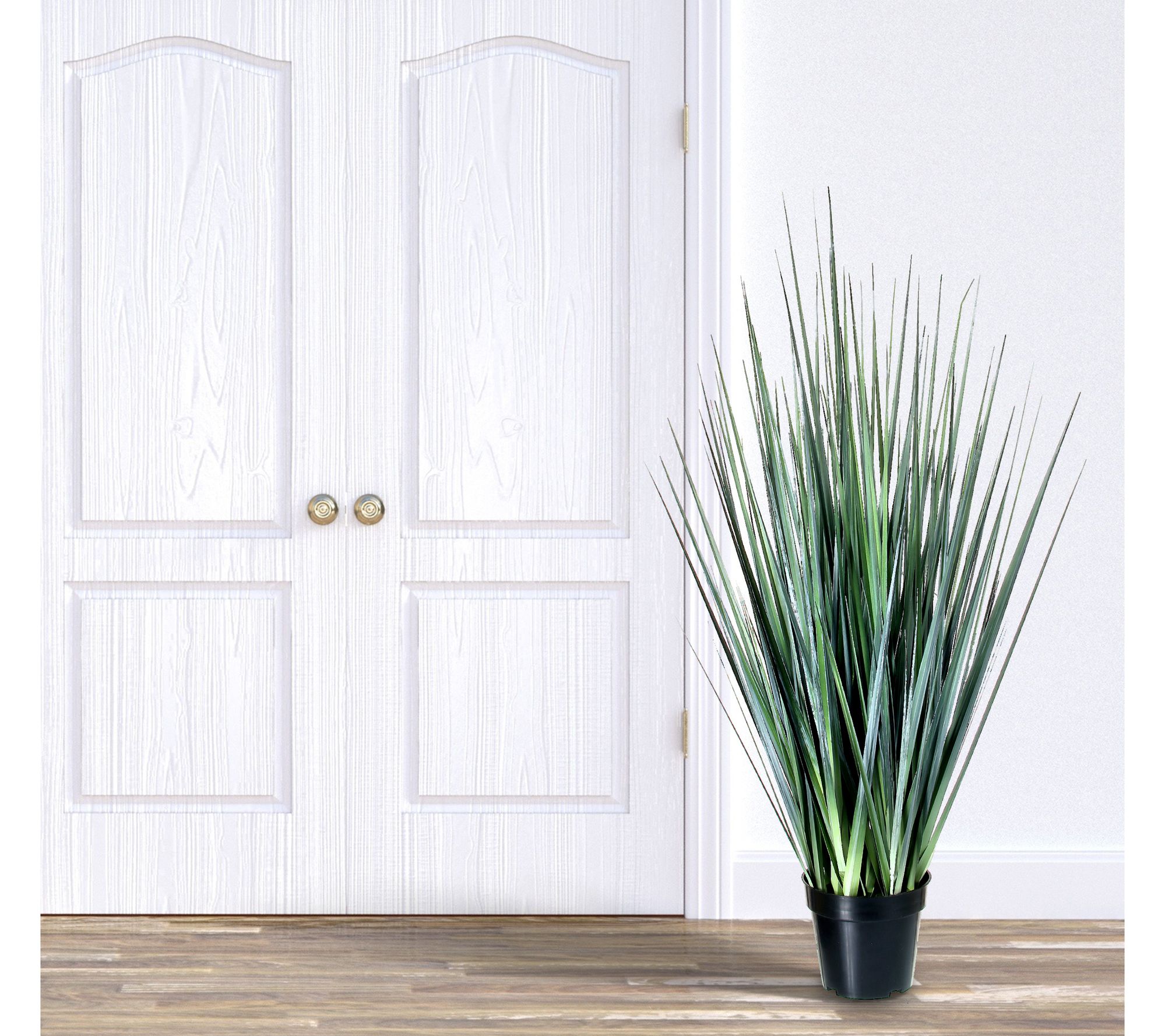 36" Potted PVC Agave Grass by Valerie - QVC.com