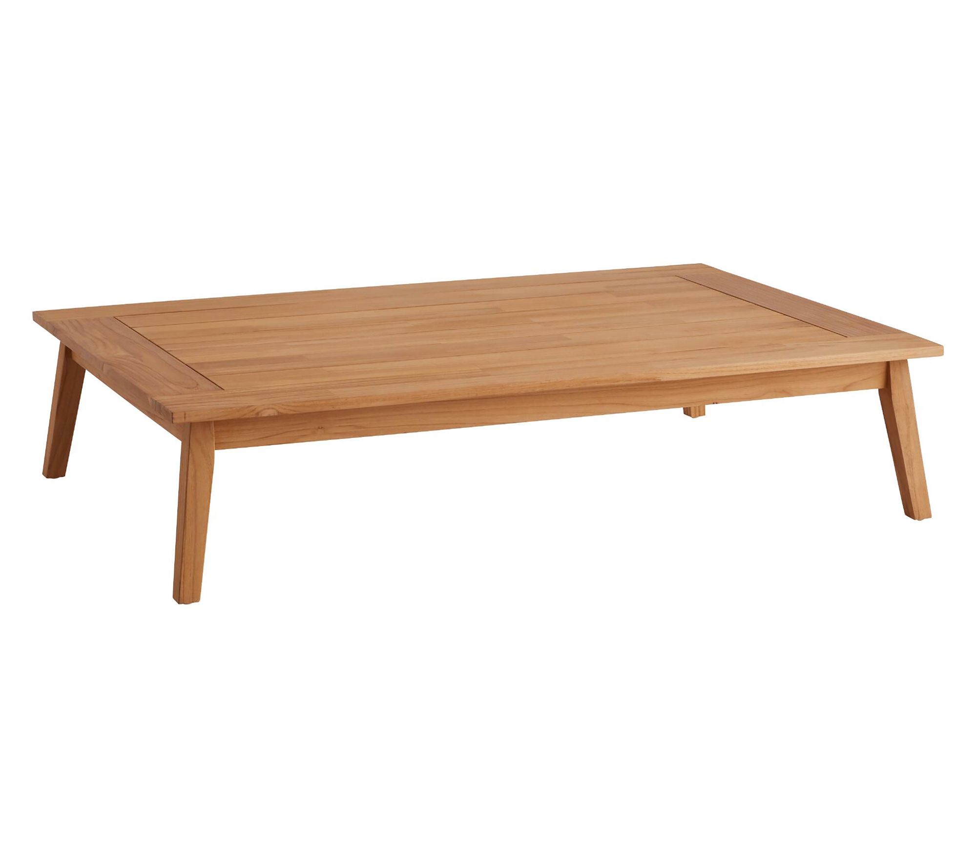 Linon Home Teak Soha Coffee Table 12In - QVC.com